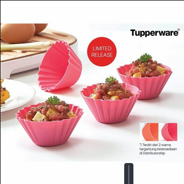 Jual Silicon cup tupperware tempat cetakan kue coklat muffin cupcake ...