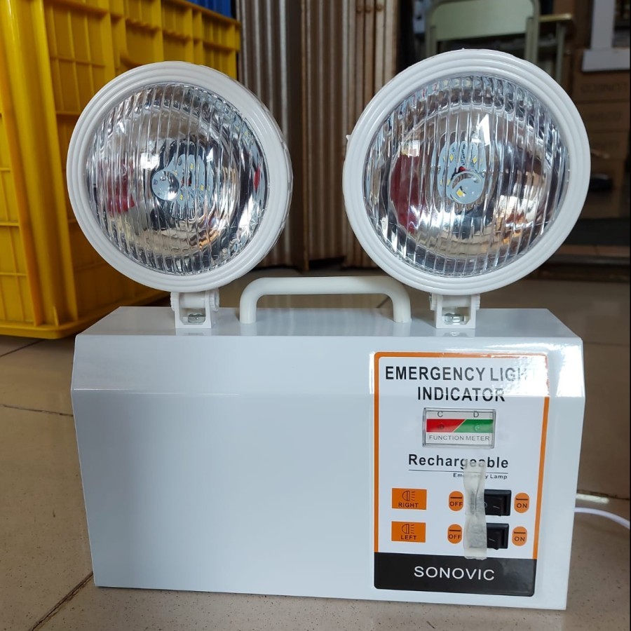 Jual Lampu Darurat/Lampu Exit/Lampu Emergency Led Mata Kucing 2x3 w ...