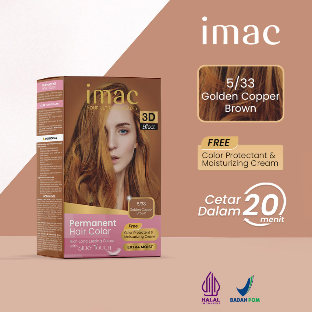 Jual IMAC Permanent Hair Color | Netto 70 ML | Shopee Indonesia