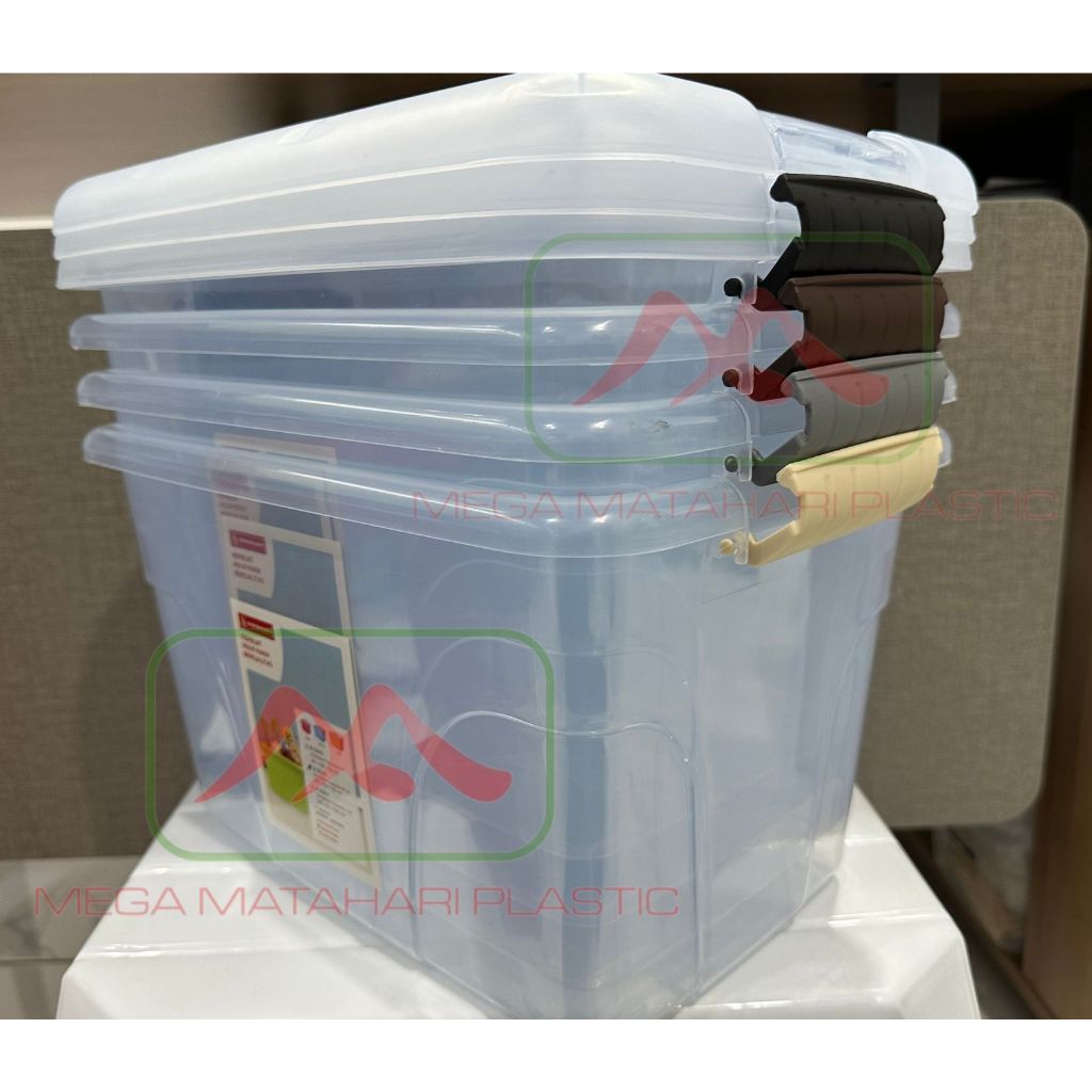 Jual (EKSPEDISI) Box container dengan tutup dan handle favourite small ...