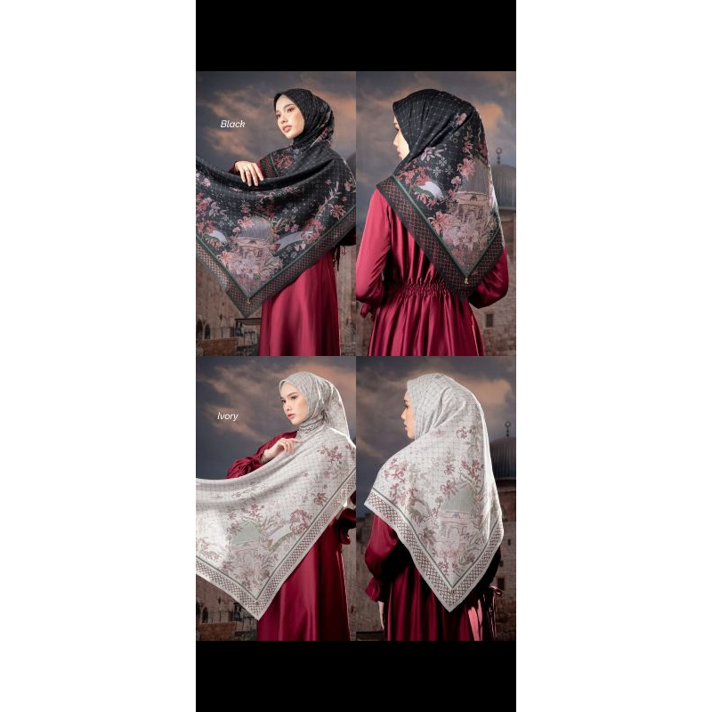 Jual HUMA SCARF BLACK LARGE & STANDAR BY LOCAL ID ( LARGE & STANDAR ) | Shopee Indonesia