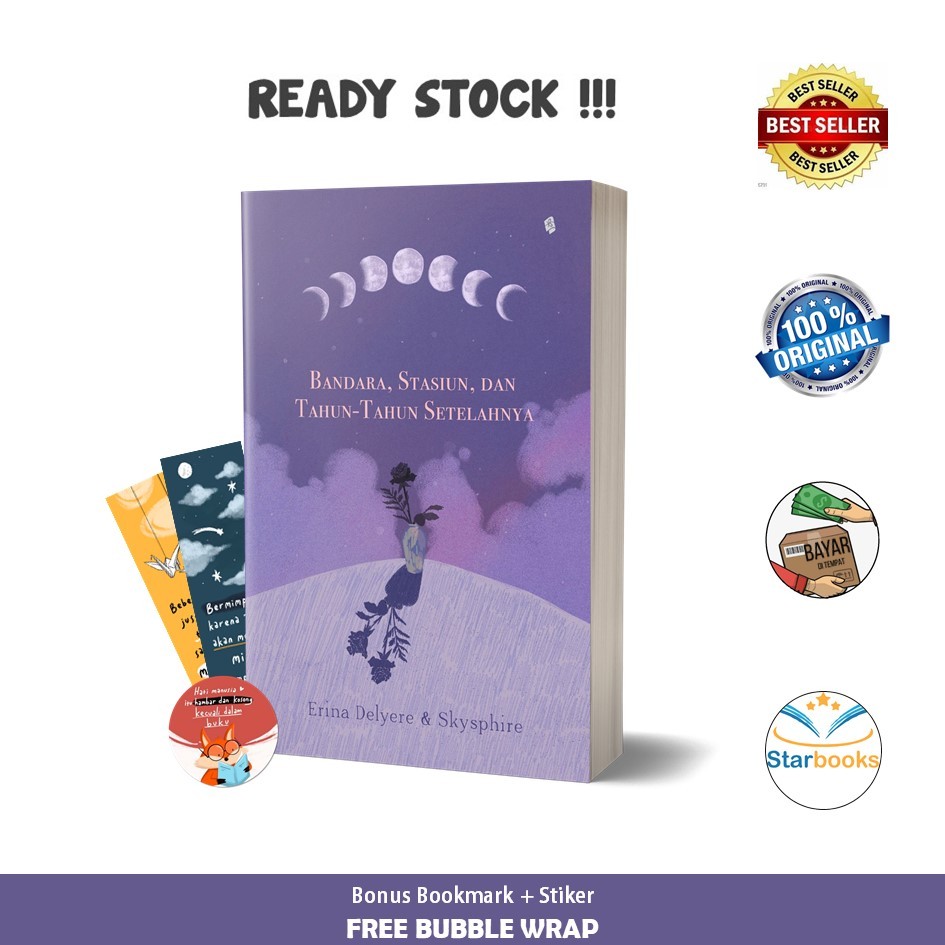 Jual Buku Bandara, Stasiun, Dan Tahun-Tahun Setelahnya - Bukune (Novel ...