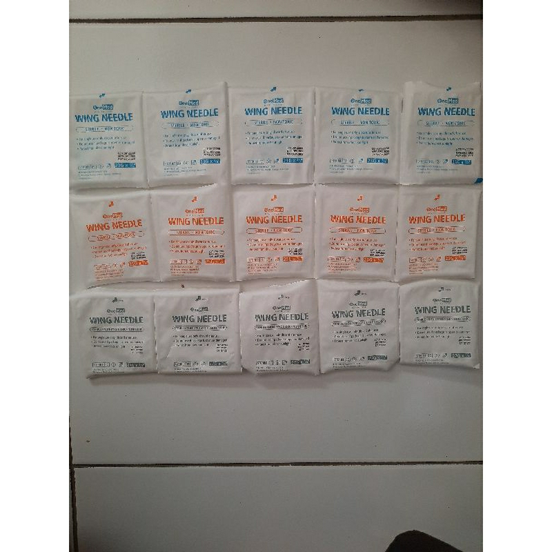 Jual Wing Needle 23g, 25g, 27g Onemed (ECER) | Shopee Indonesia