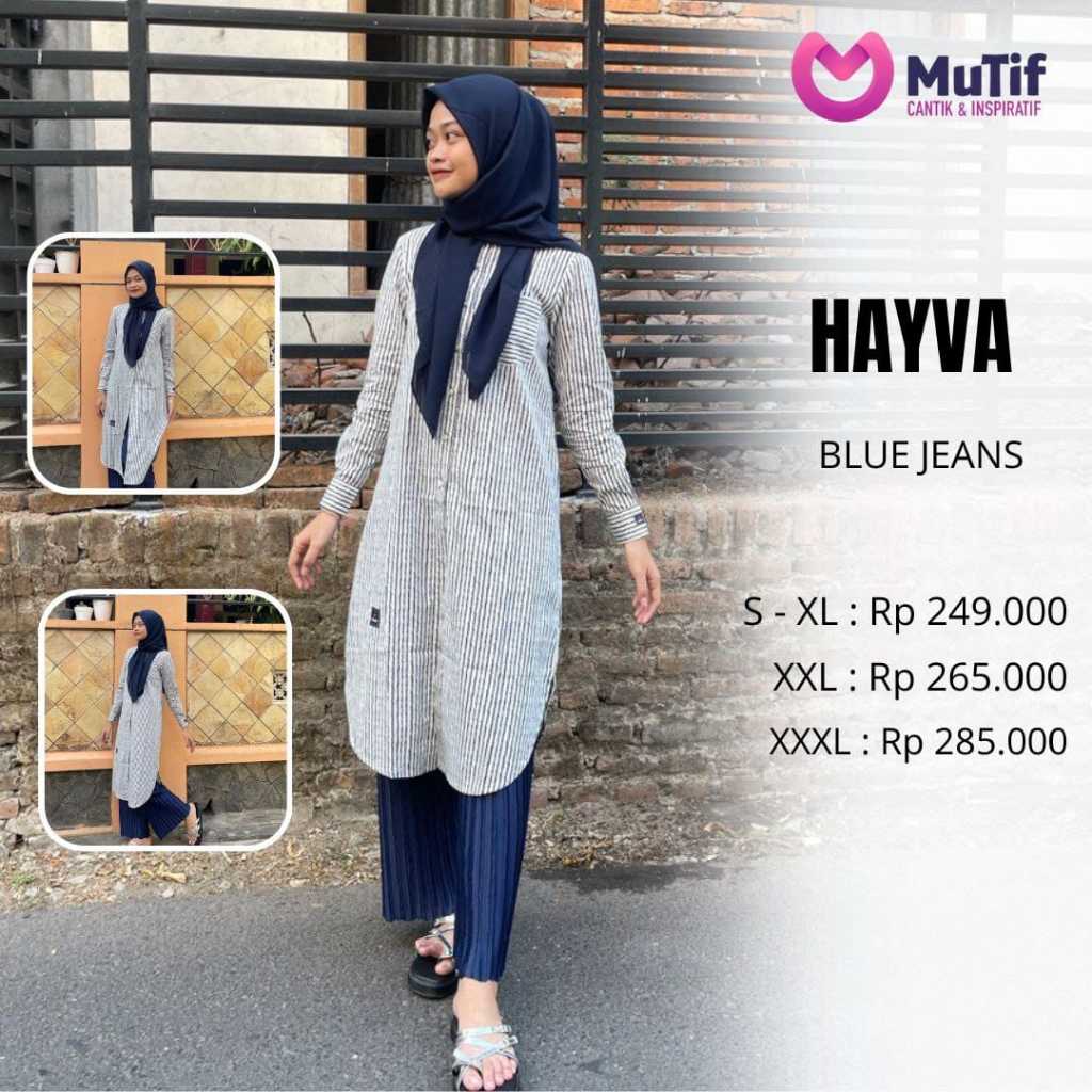 Jual TUNIK MUTIF HAYVA | Shopee Indonesia