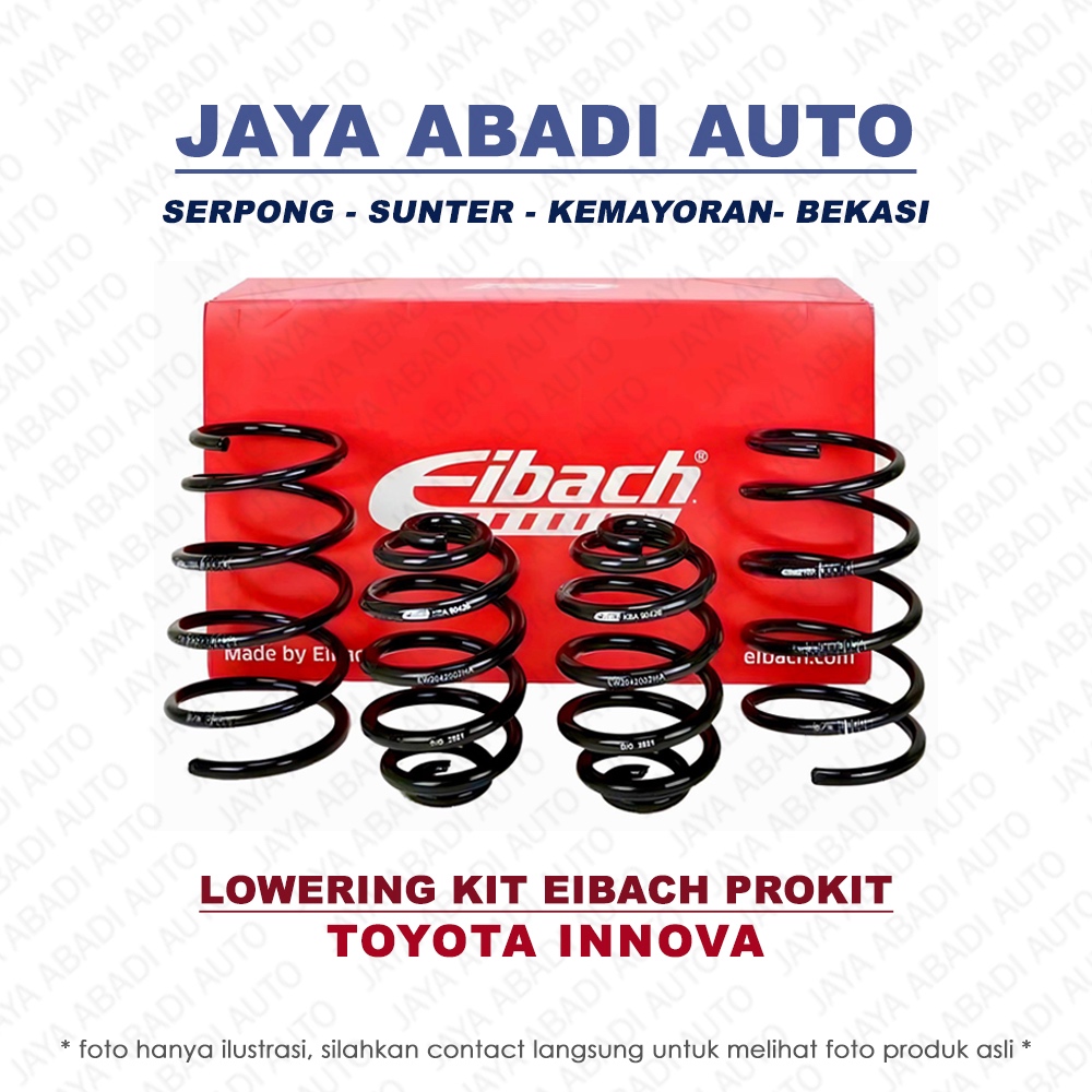Jual Lowering Kit / Coil Spring / Per Pendek EIBACH PROKIT - TOYOTA ...