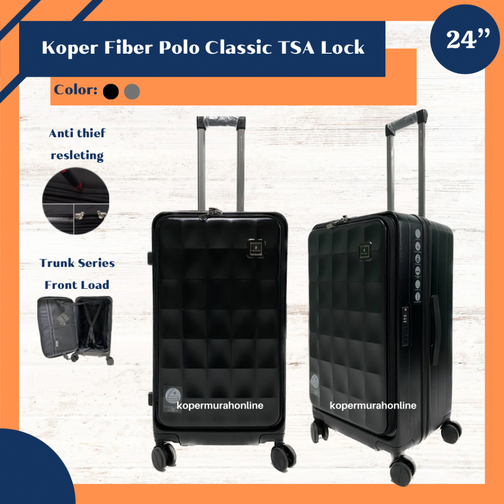 Jual Koper Trunk Series Front Load Cabin size Polo Classic original 24 ...