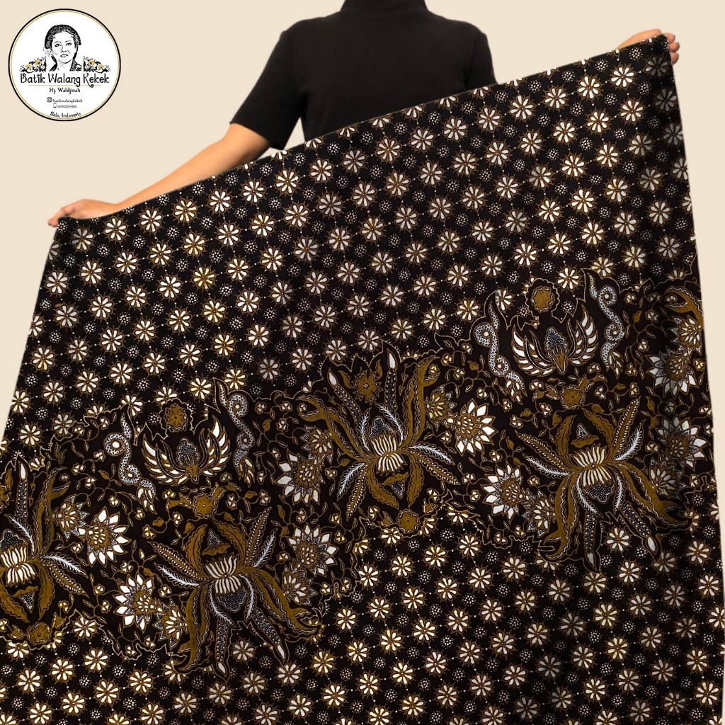 Jual Kain Batik Tulis lembaran panjang Motif Pisan Bali | Shopee Indonesia