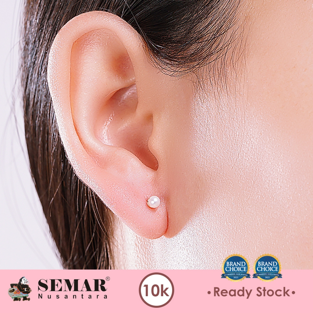 Jual Anting Emas Toge Korea Micha Super Ringan Gold 10K Semar Nusantara ...