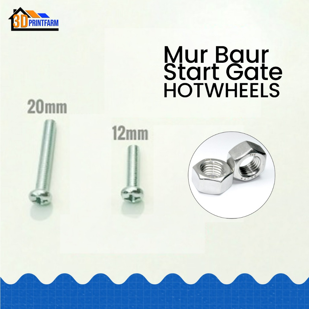 Jual Mur Baut Untuk Star Gate HW custom | Shopee Indonesia