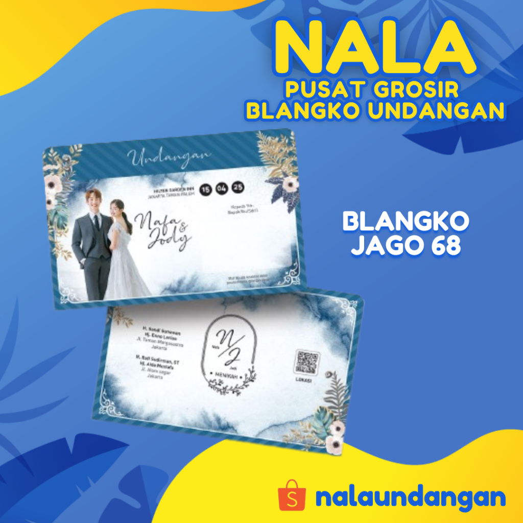 Jual Blangko Undangan Jago 68 | Pusat Grosir Blangko | NalaUndagan ...