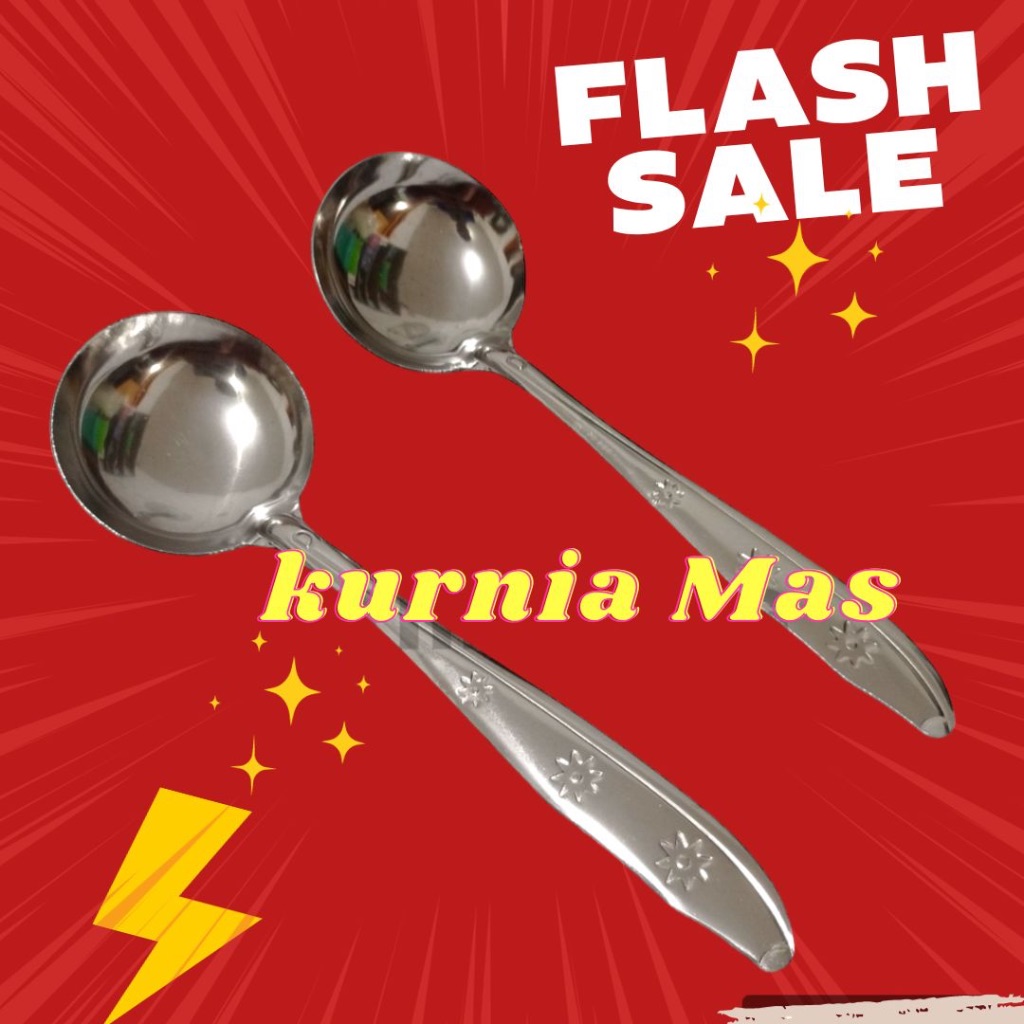 Jual Irus Full Stainless Centong Sayur Bahan Full Stainless Tebal UK 20 ...