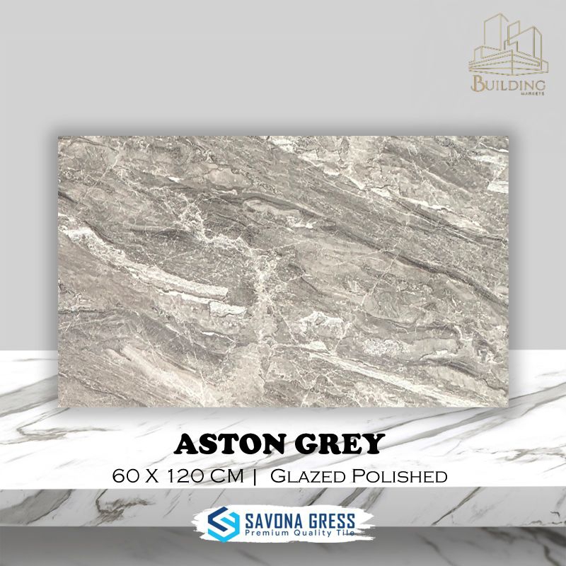 Jual Granite Lantai 60x120 ASTON GREY/GLOSSY/SAVONA GRESS | Shopee ...