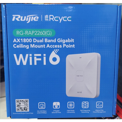Jual Ruijie RG-RAP 2260(G) Reyee wifi 6 access point dual band gigabit ...