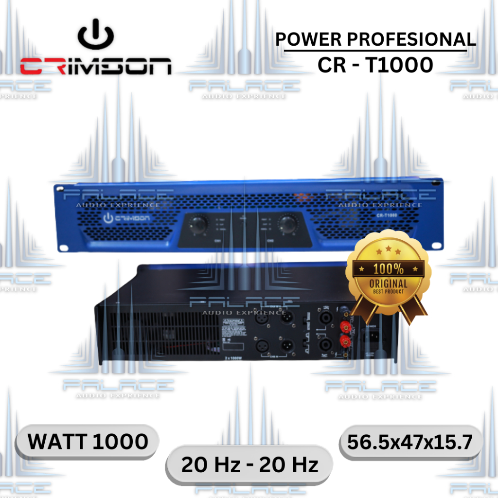 Jual Power Profesional - Crimson CR T1000 | Shopee Indonesia