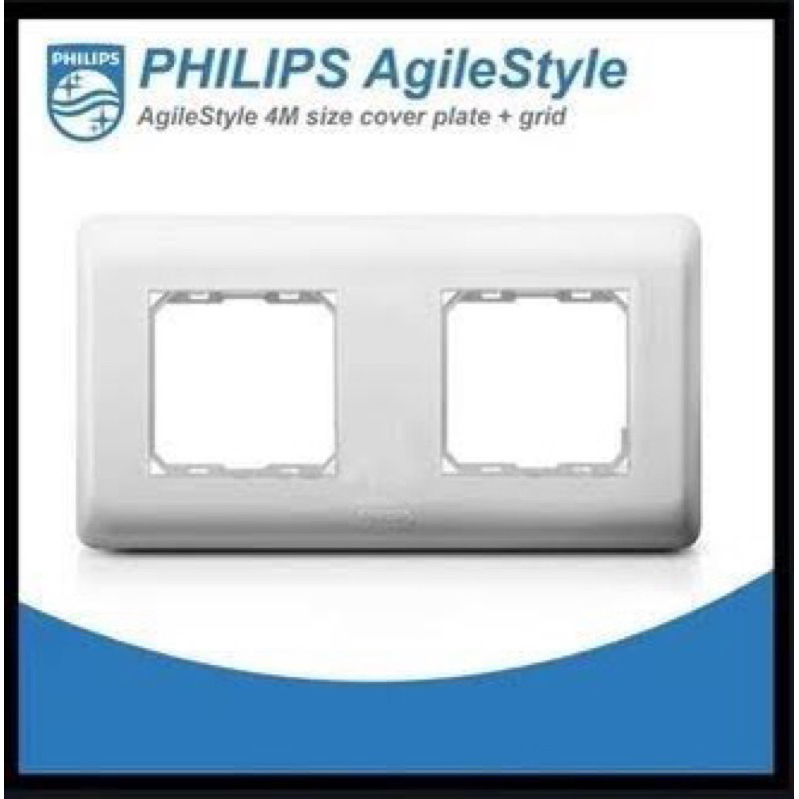 Jual Cover Plate Philips AgileStyle (4M size) / Cover Saklar dan Stop ...