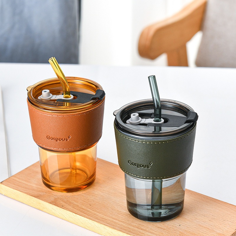 Jual Gelas Tumbler Aesthetic Gelas Minum Kaca Simple Elegan Water ...