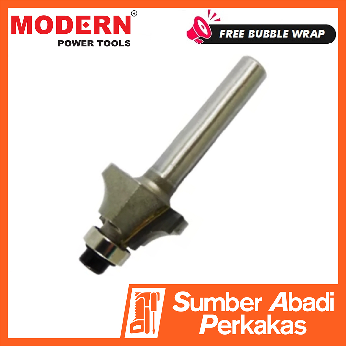 Jual MODERN Mata Router 6 mm Beading Bit Profil Bits 1/4 Inch Shank ...