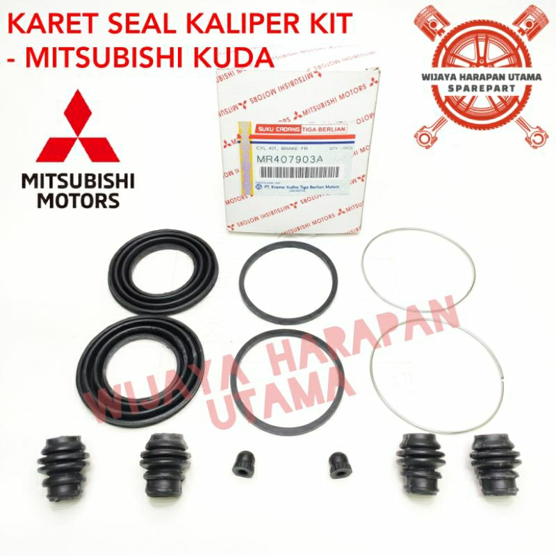 Jual Caliper Kaliper Kit Karet Seal Kit Rem Cakram Depan Mitsubishi Kuda Original Garansi ...