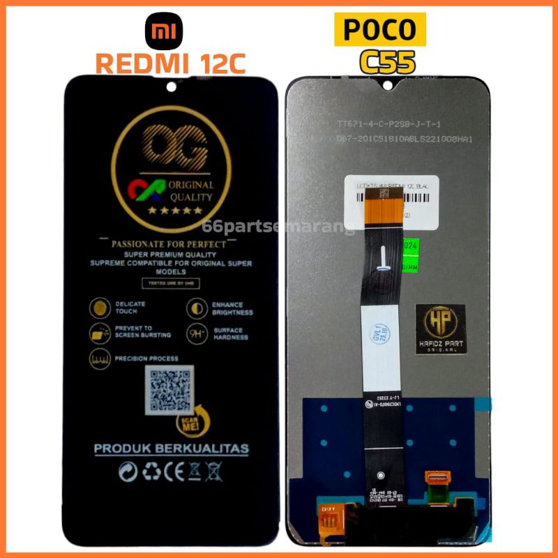 Jual Lcd Touchscreen Xiaomi Redmi 10C / 12C / Poco C40 /C55 FULLSET ...