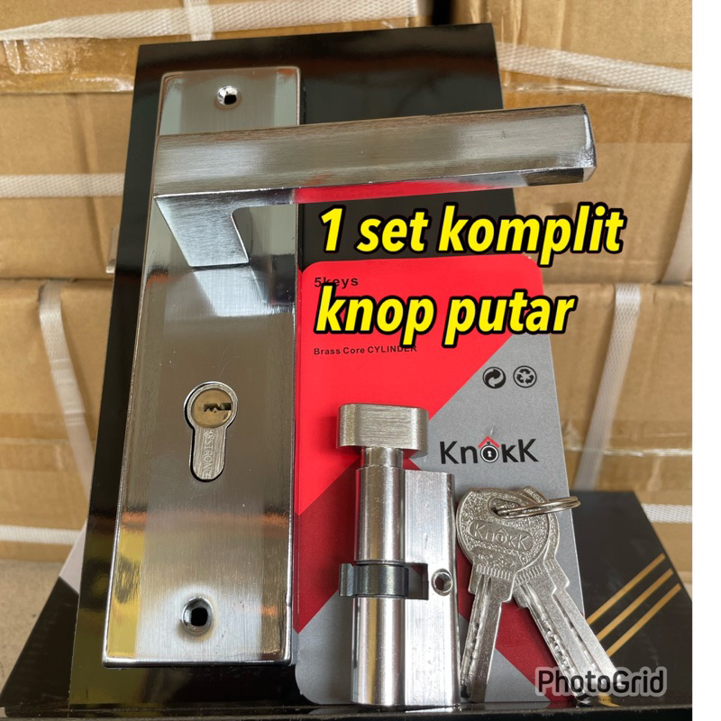Jual PROMO KUNCI PINTU TANGGUNG MEDIUM DENGAN SILINDER KNOP PUTAR WC ...