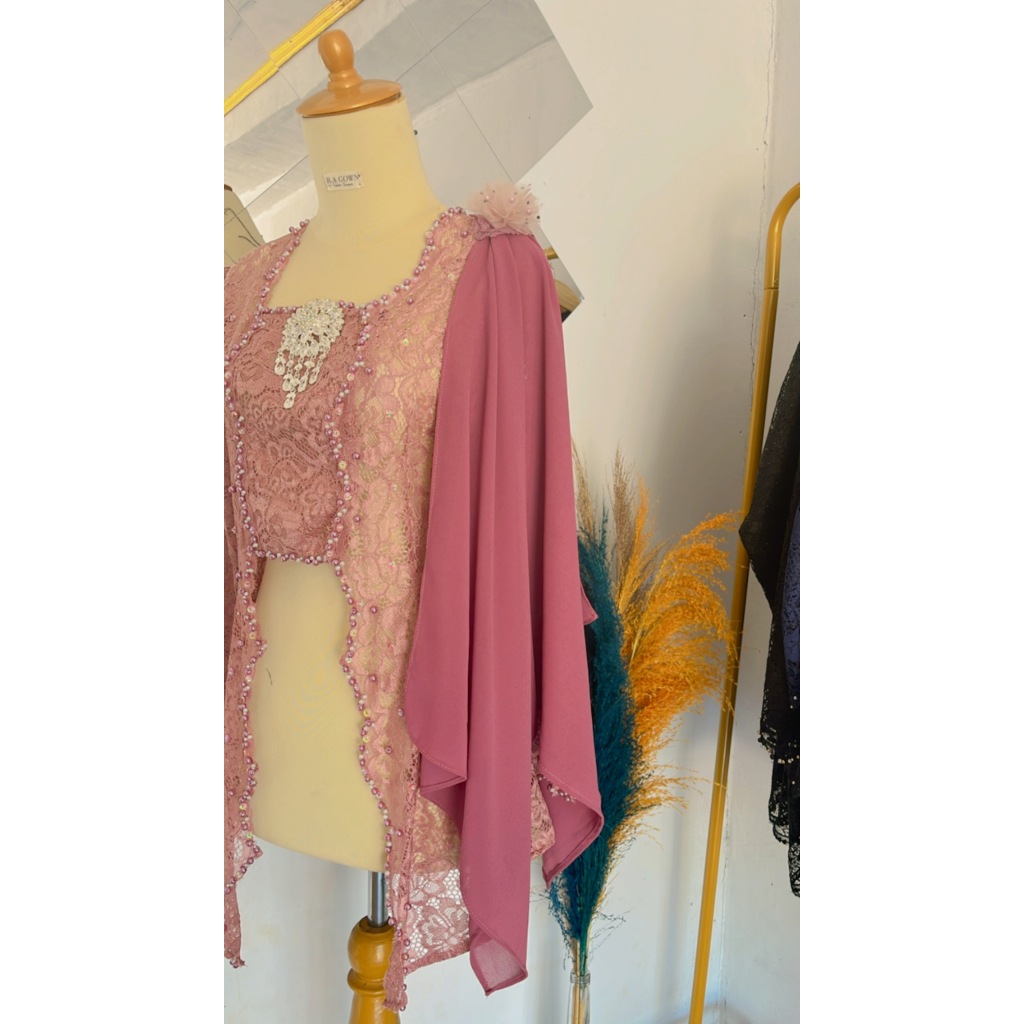 Jual Selendang ceruty / selendang bahu / selendang kebaya /R.A GOWN ...