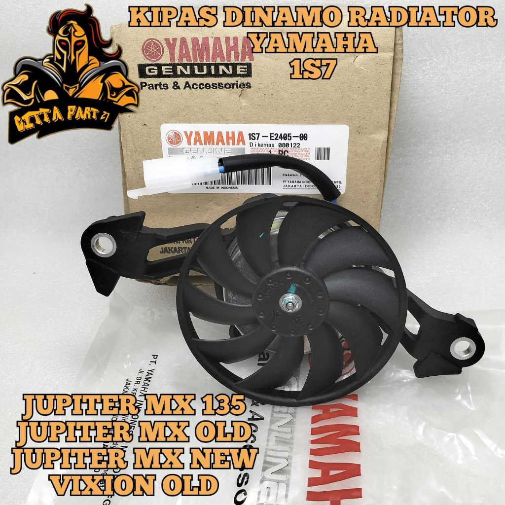 Jual KIPAS DINAMO RADIATOR SET ASLI ORIGINAL YAMAHA YGP 1S7 KUALITAS ASLI ORIGINAL YAMAHA YGP ...
