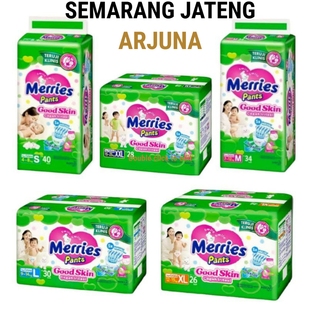 Jual ARJUNA POPOK MERRIES Pants Good Skin NBS.40,M34,M50,L44,L30,XL38 ...