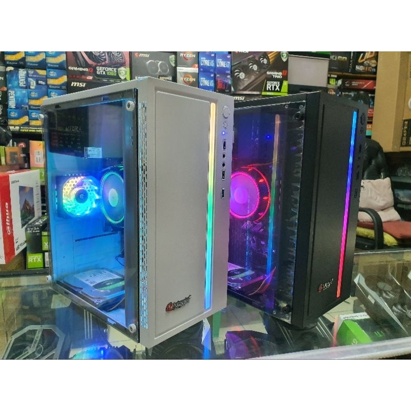 Jual Casing PC Gaming RGB + Power Supply 500Watt | Shopee Indonesia
