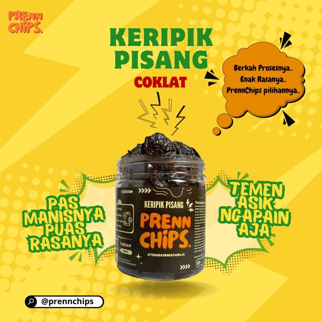 Jual KERIPIK PISANG LUMER ALL varianISI 250gr Cemilan enak dan renyah ...
