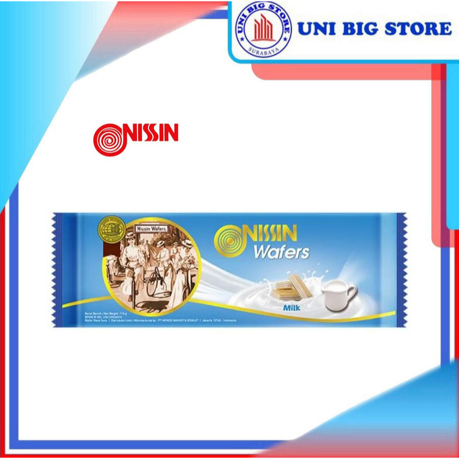 Jual Nissin Wafer Milk 132 gr Biskuit Wafer Susu | Shopee Indonesia