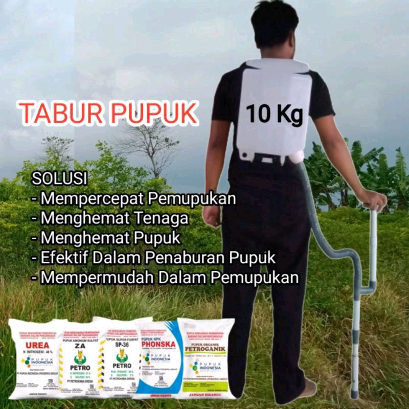 Jual Alat Penabur pupuk padat | tabur pupuk kering anti sakit pinggang ...