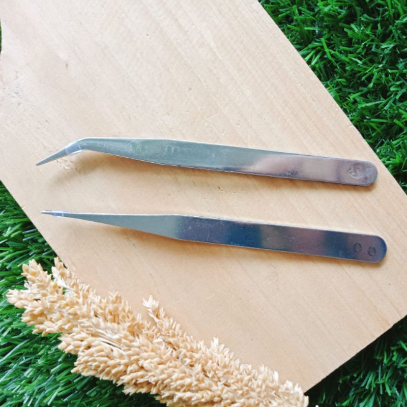 Jual Pinset lurus dan bengkok alat craft jahit | Shopee Indonesia