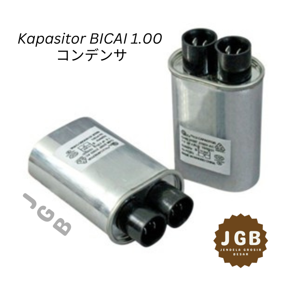 Jual Kapasitor BICAI 1.00 UF 2100VAC Original - BICAI Kapasitor ...