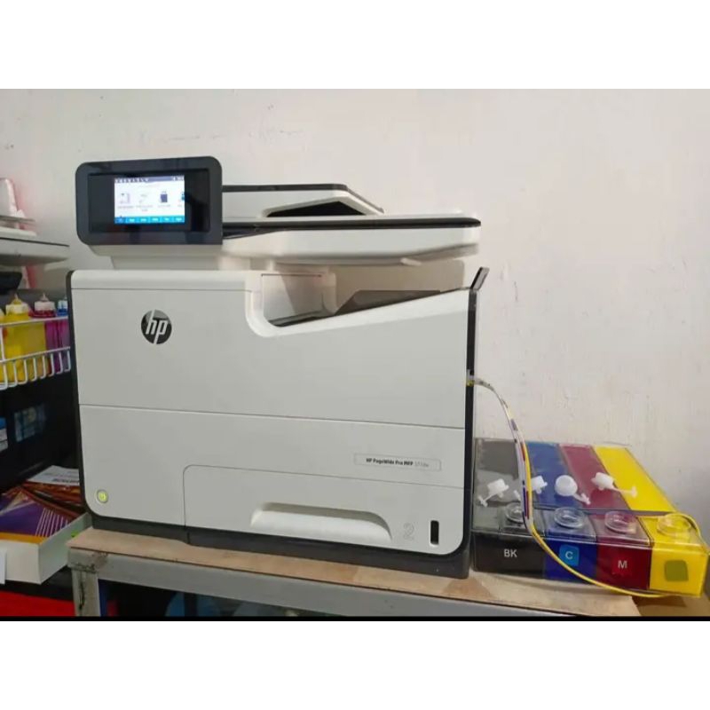 Jual PRINTER HP PageWide Pro Mfp 577 DW | Shopee Indonesia