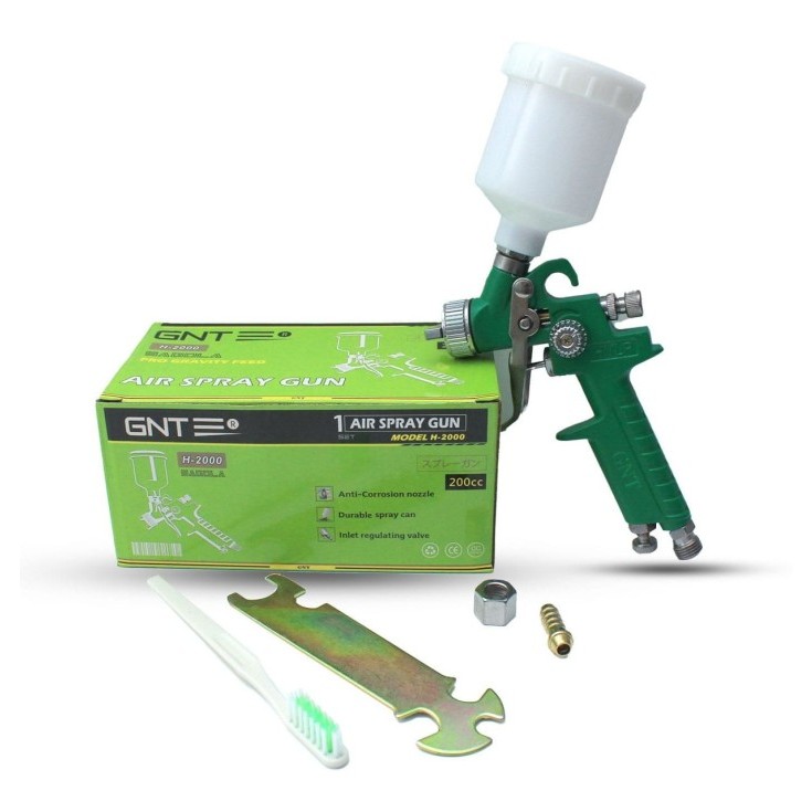 Jual GNT SAGOLA Spray Gun H-2000 HVLP Tabung Atas 200cc Spet Cat ...