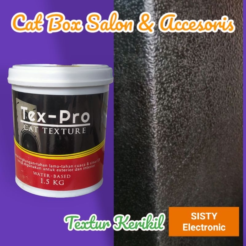 Jual Cat Tex-Pro Textur Box Salon Model Kerikil | Shopee Indonesia