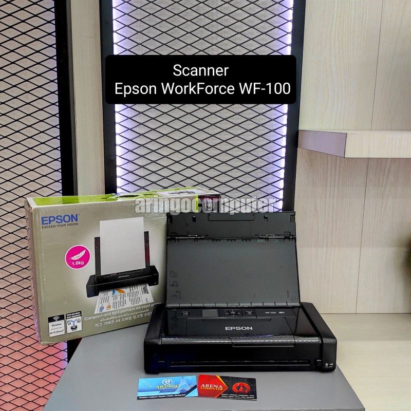 Jual Scanner Epson WorkForce WF-100 | Shopee Indonesia