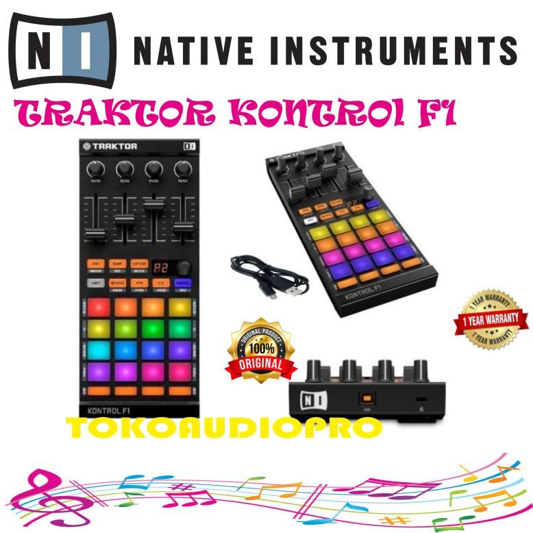 Jual Native Instruments Traktor Kontrol F1 DJ Controller F-1 | Shopee ...