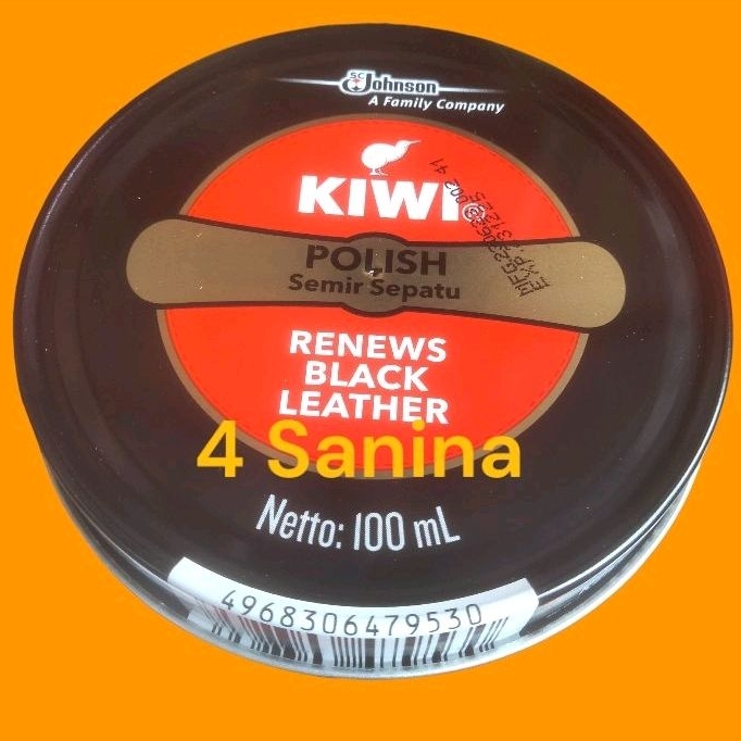 Jual KIWI POLISH BLACK 100 ML / KIWI SEMIR SEPATU HITAM. | Shopee Indonesia