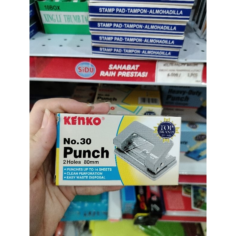 Jual punch hole kenko no 30 kecil | Shopee Indonesia