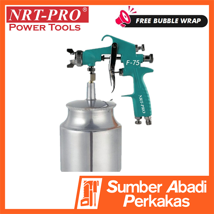 Jual NRT-PRO F75S Spray Gun Tabung Bawah Alat Cat Semprot Air Spraygun ...