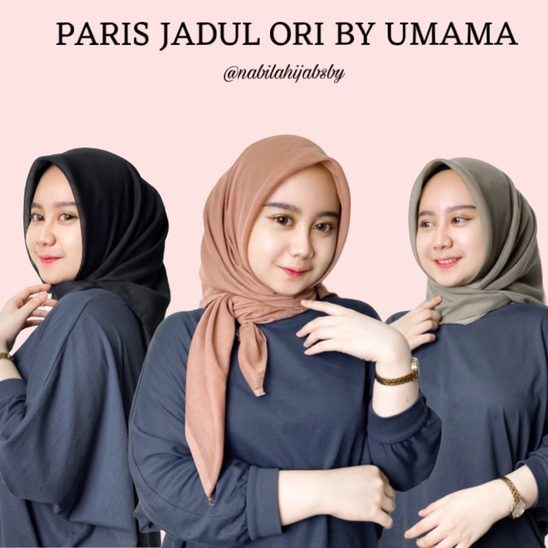 Jual PARIS JADUL ORI ASLI ORIGINAL UMAMA SCARF(LOGO PLAT GOLD) / Umama ...