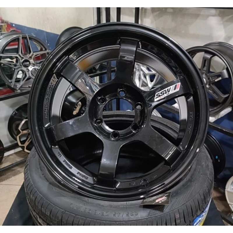 Jual Pelak Original Thailand SSW TE37 Ring 18 Velg Mobil Triton Fortuner Ford Dll | Shopee Indonesia