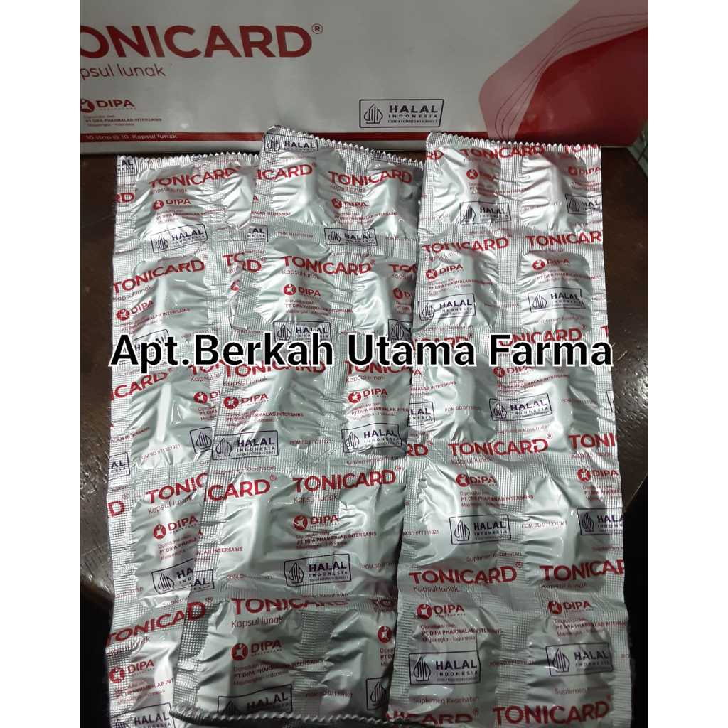 Jual Tonicard Strip Isi 10 Tablet | Shopee Indonesia