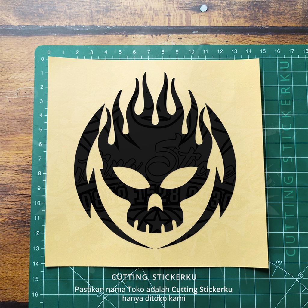 Jual Cutting Stiker Offspring Logo Variasi Motor Mobil Sticker Rock ...