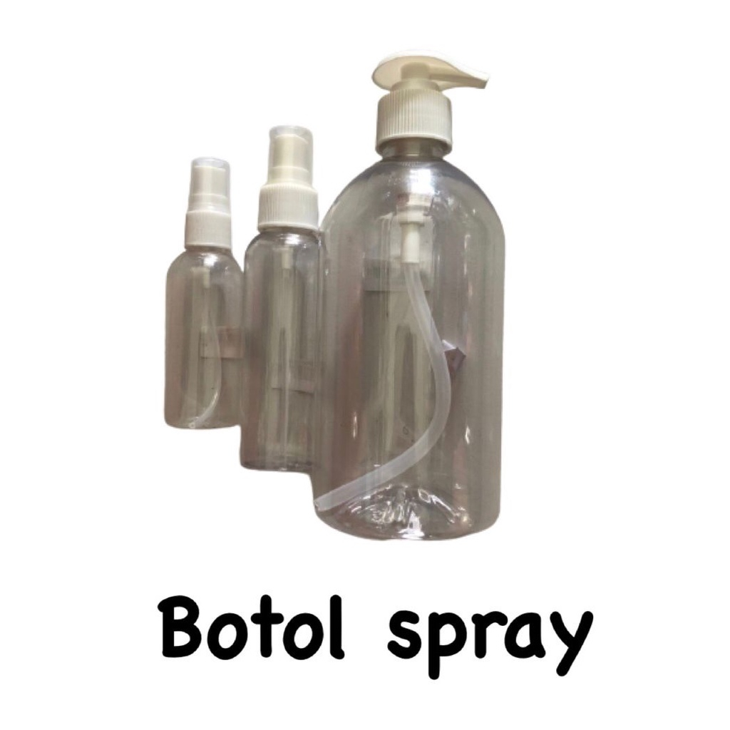 Jual BOTOL SPRAY 60,100&500ML | Shopee Indonesia