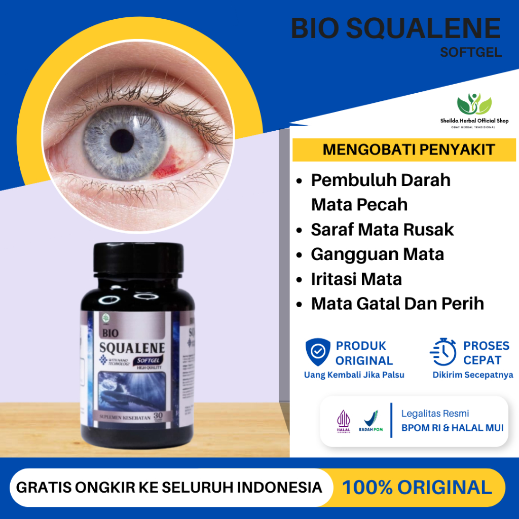 Jual Obat Pembuluh Darah Mata Pecah, Mata Merah Berdarah, Radang Mata ...