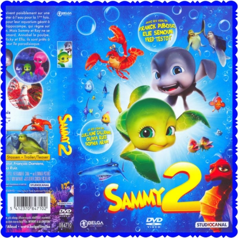 Jual KASET FILM CARTOON A TURTLES TALE SAMMYS ADVENTURES-FILM ANAK-FILM ...