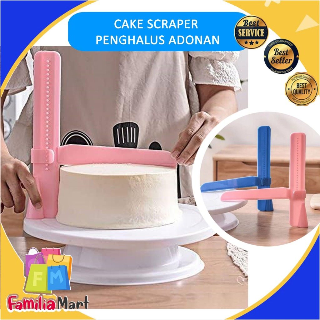 Jual Cake Scraper Spatula Butter Cream Penghalus Pengrata Adonan ...
