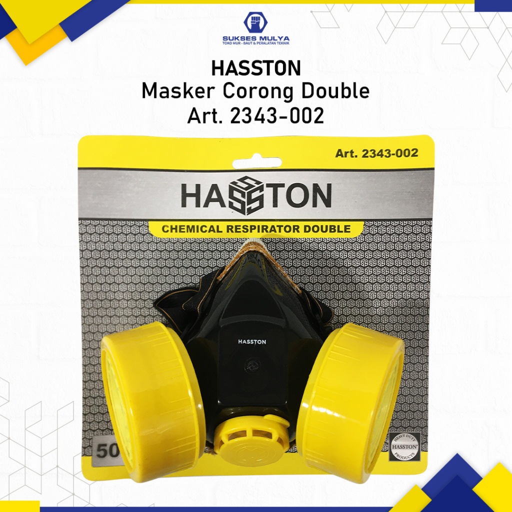 Jual Masker Hidung Engkel SINGLE DOUBLE HASSTON PROHEX 2343-001 ...